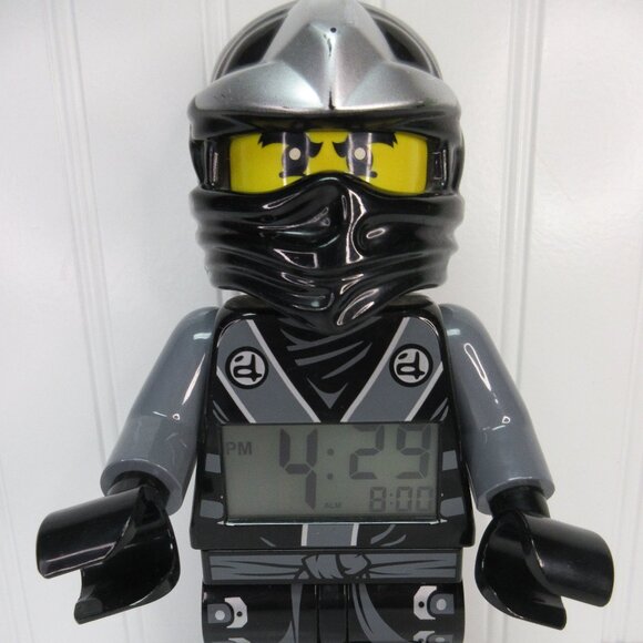Lego | Toys | Lego Ninjago Cole Digital Alarm Clock Light Up 95 Jumbo ...